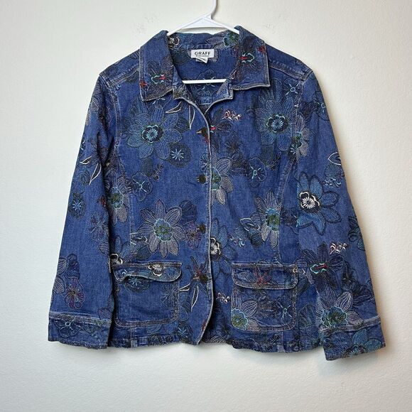 Graff | Jackets & Coats | Vintage Graff By Um Company Womens Jacket Pm ...